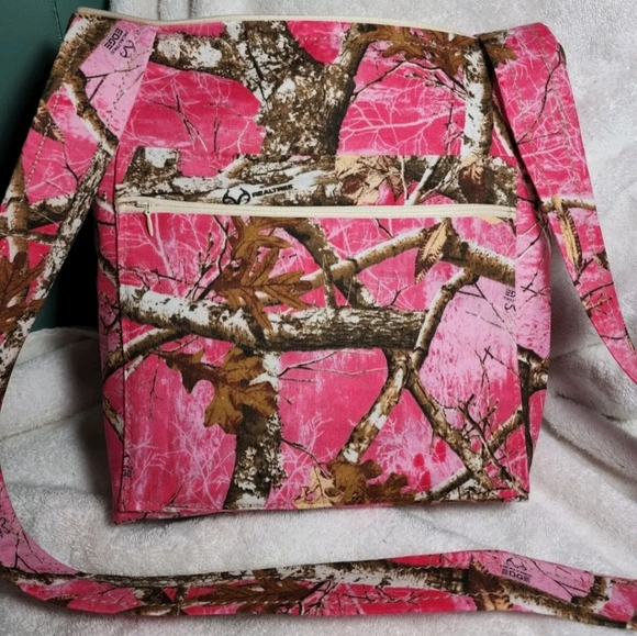 Bags | Messenger Style Tote Bag Purse Handmade 14x14 | Poshmark